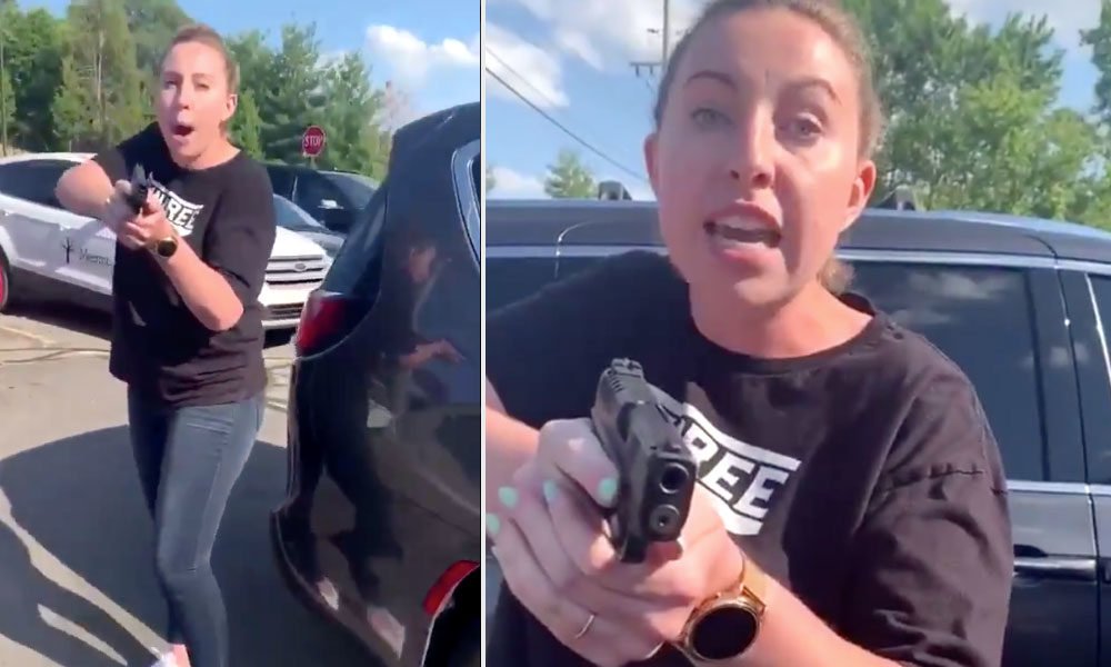 White Woman Pulls Gun On Black Woman After Allegedly Almost Hitting Her