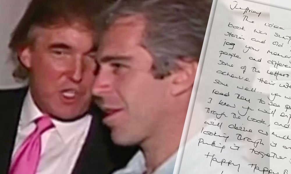 Trump Cornered as New Epstein Birthday Book Evidence Surfaces Trump Cornered as New Epstein Birthday Book Evidence Surfaces