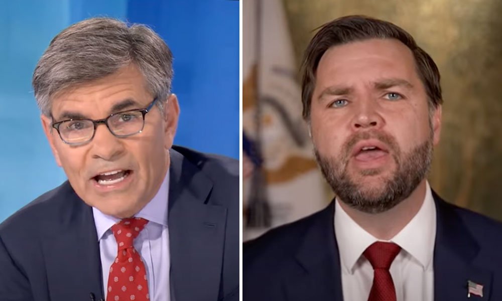 Stephanopoulos Shuts Down JD Vance Interview For Refusing to Address ...